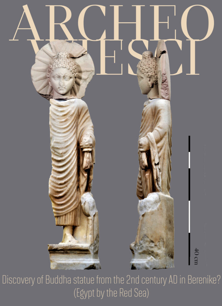 Discovery of Buddha statue from the 2nd century AD in Berenike on the ...